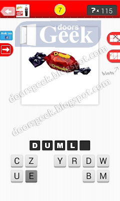 Guess The Food [Level 7-7] answer ~ Doors Geek