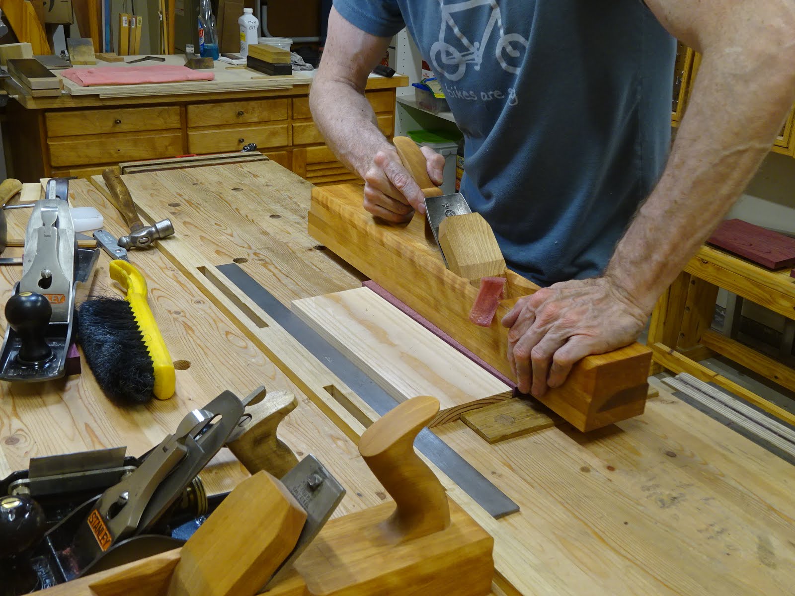 Woodworking in a Tiny Shop: Tips for Planing Very Hard Wood