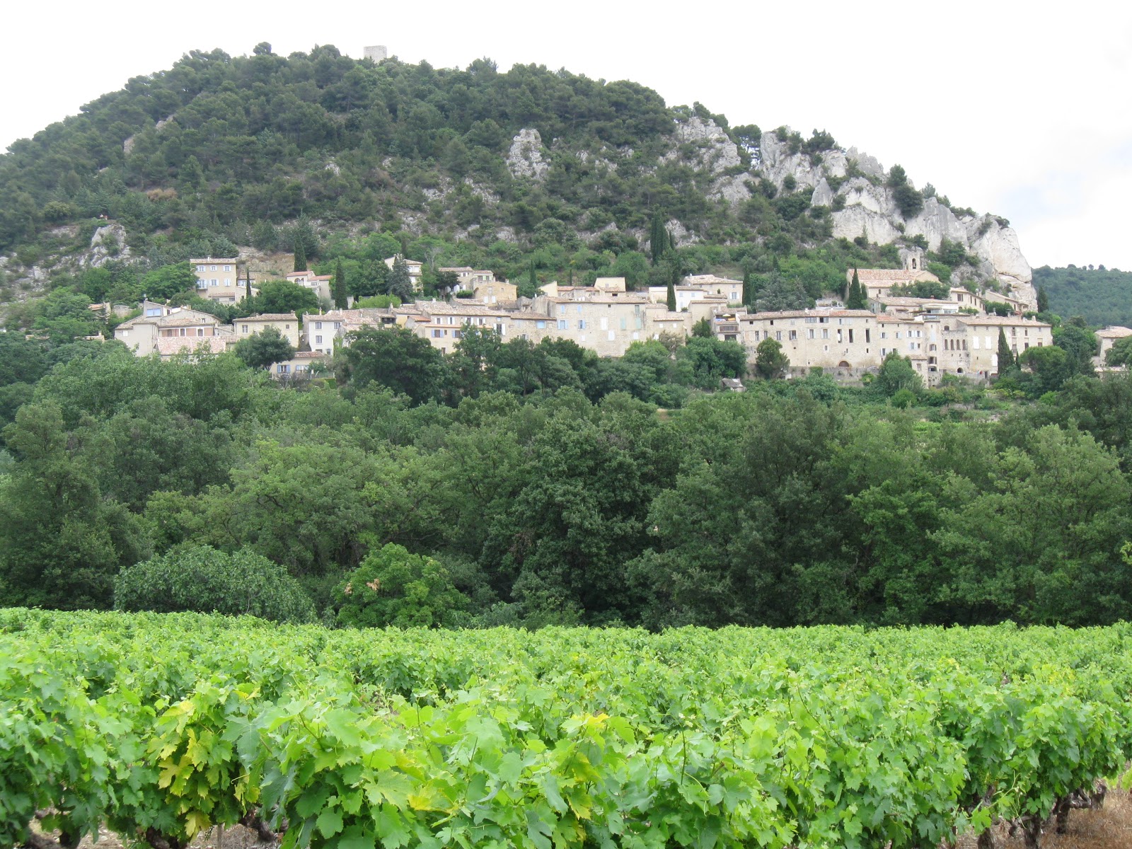 French Odyssey: 5 June - Sablet, Seguret & Breakfast cereals Scorpions