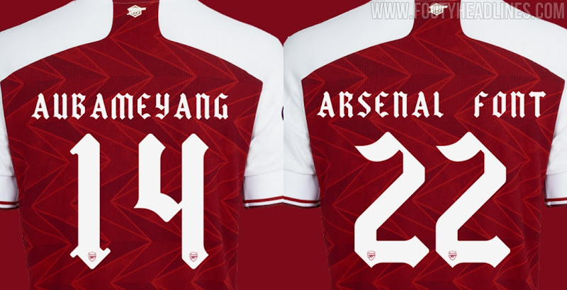 Arsenal Shows Off 2020 FA Cup Final Kit - Unique Font & Three Special ...