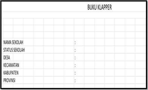 Contoh Format Buku Klapper - Operator Sekolah Dasar