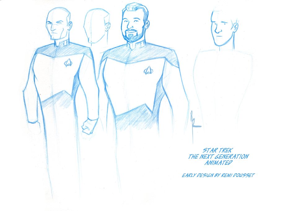 Drink'N'Draw PARIS: Star Trek TNG, Animated Style, by Rémi Dousset