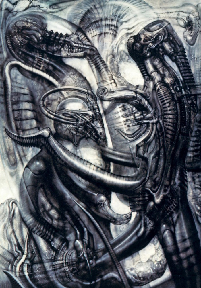 Alien Explorations: HR Giger's Biomechanic Landscape II (work 319) (1976)
