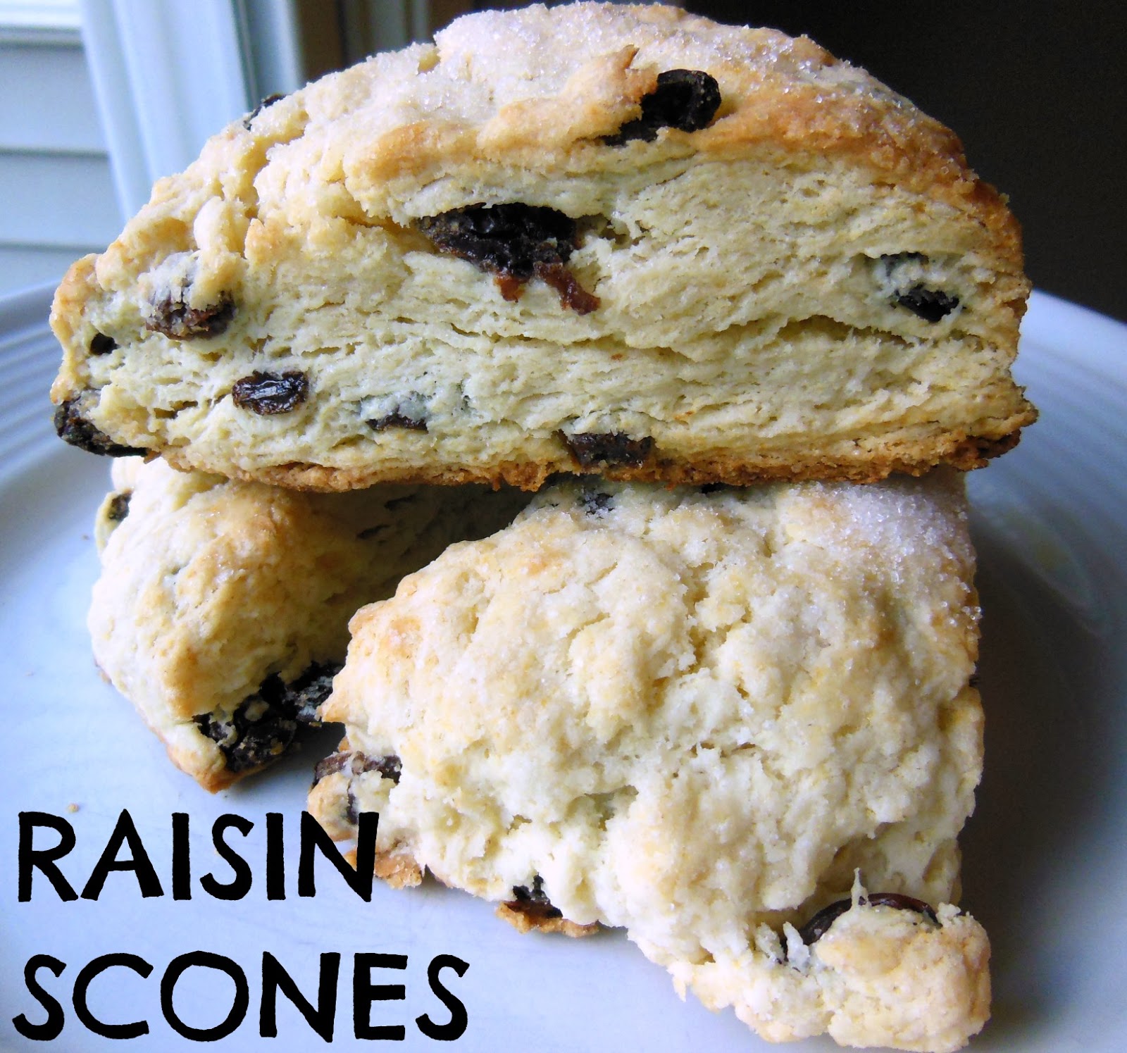 It's Stephanie's Life: Raisin Scones