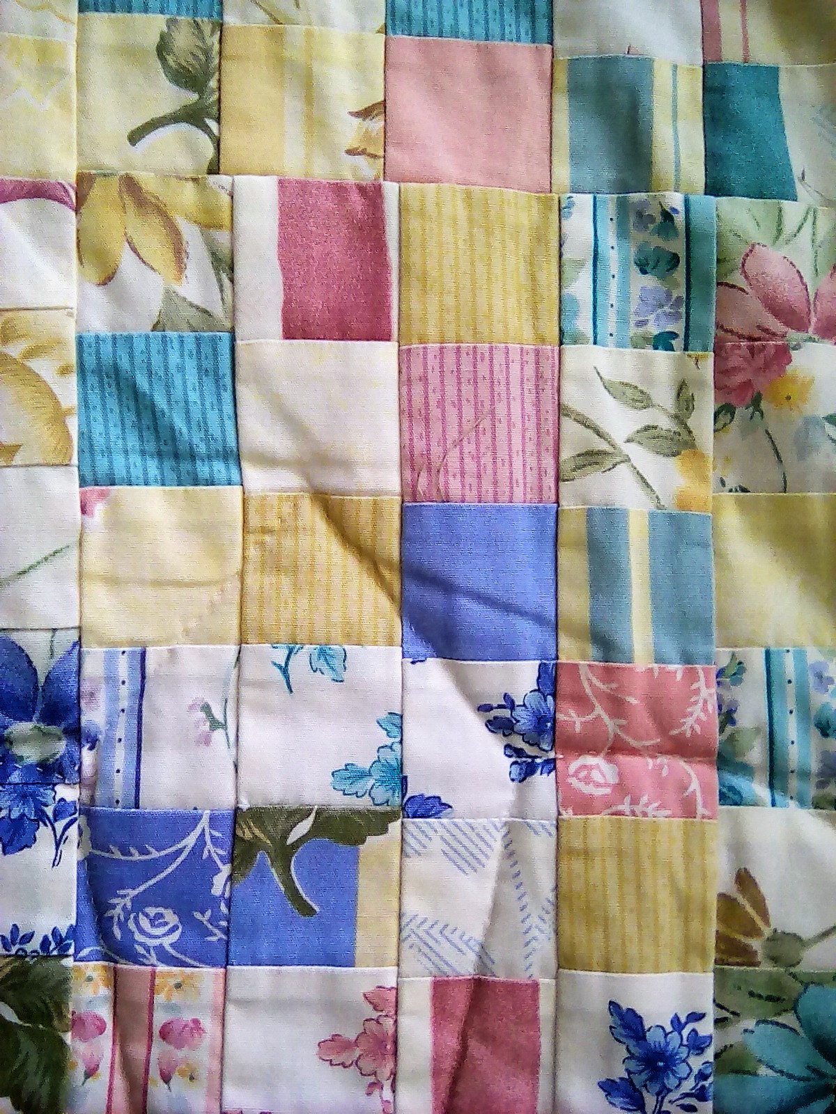 A Patchwork of Crafts: Chorley Postage Stamp Quilt