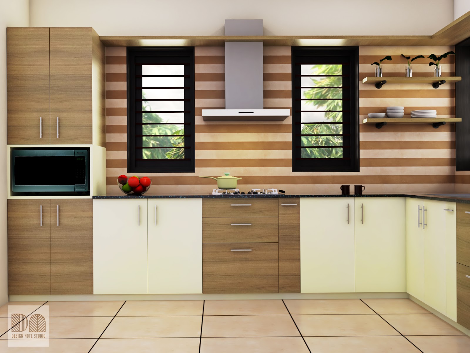 design note studio: Modular Kitchen Design