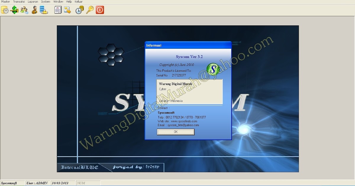 Warung Digital Murah: Software Syscom POS Pro Full Version
