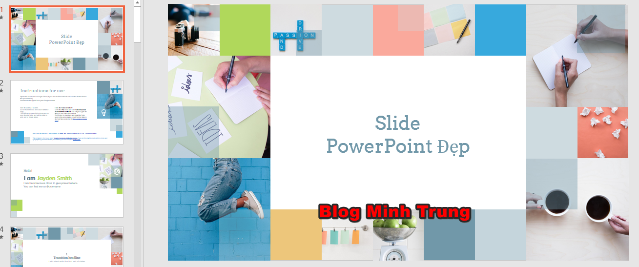 Tổng hợp 50 Mẫu Templates PowerPoint đẹp - Tải về ngay | Blog Minh Trung