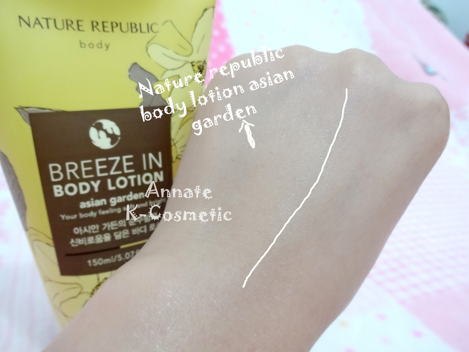 Welcome to Annate's blog: Nature Republic Breeze in Body Lotion Review