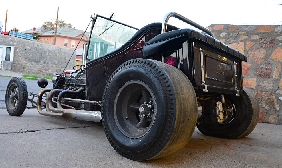 Just A Car Guy: an old hot rod buried in a garage in El Paso, Texas in ...