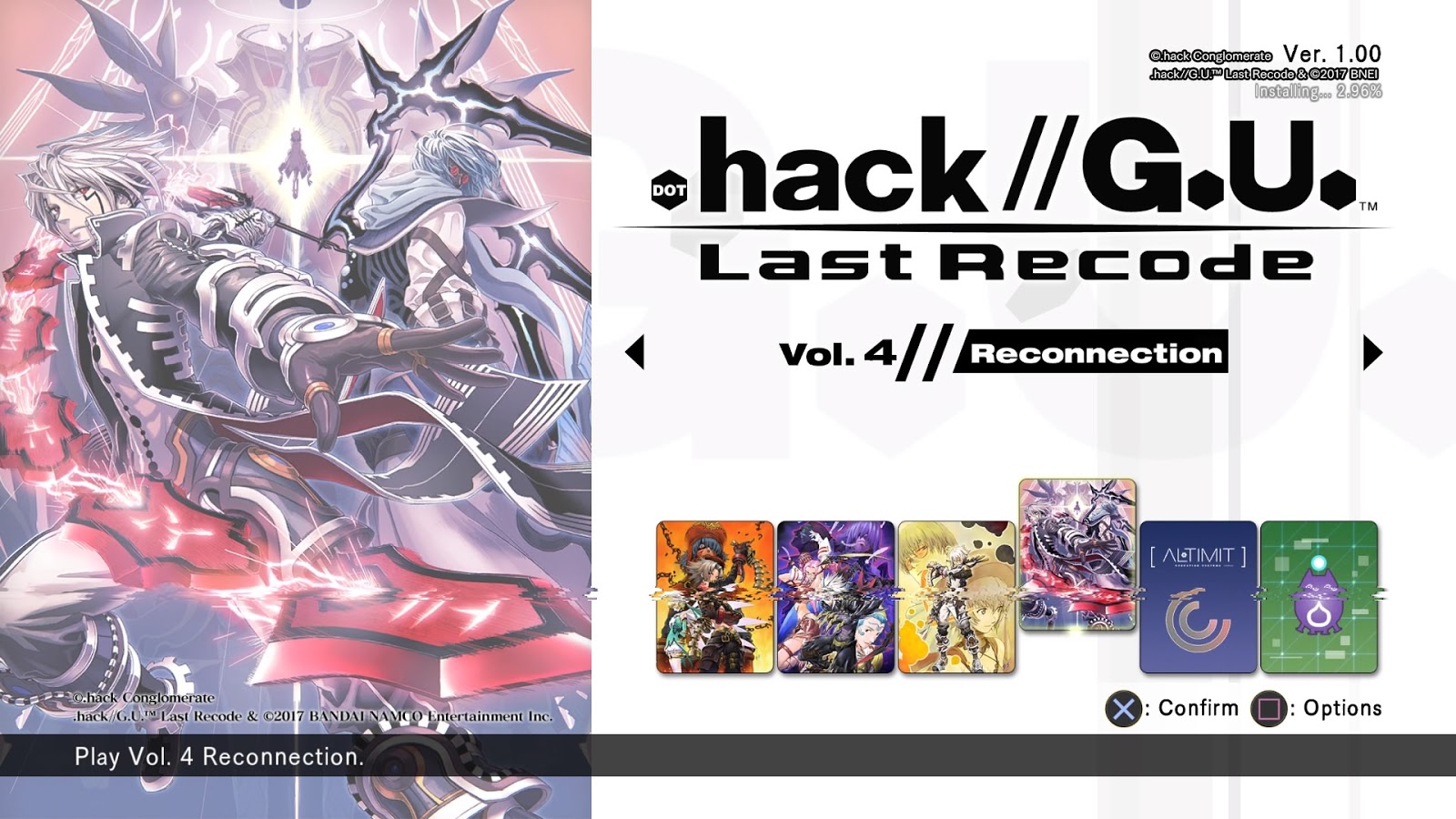 Hack G.U. sbarca su PS4