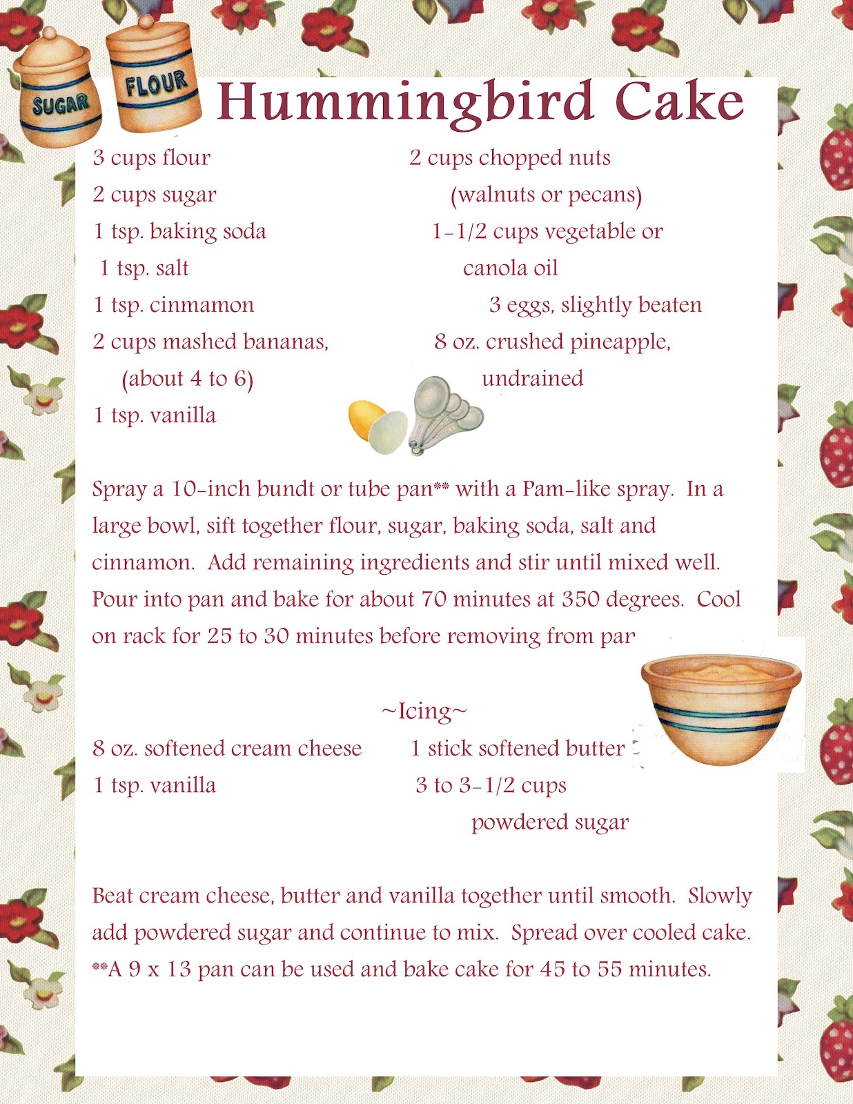 Down Our Country Road: ~A Humdinger of a Cake!~