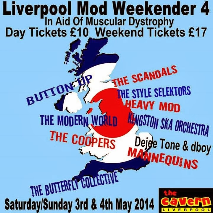 Modernist Society: Liverpool Mod Weekender 4 on 3rd & 4th May