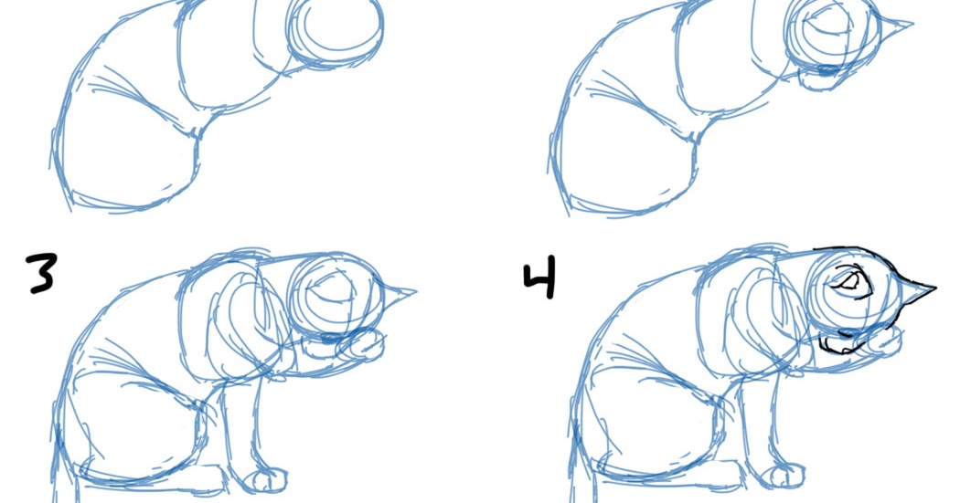 Savanna Williams: How to Draw Cat Bodies in Poses