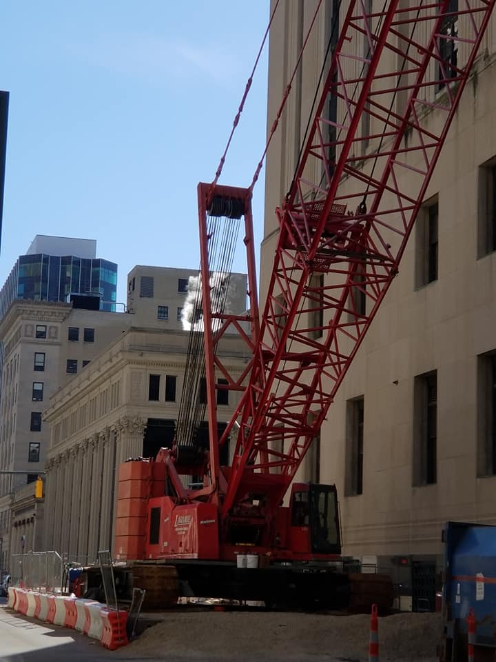 Industrial History: Cranes with a Luffer Jib