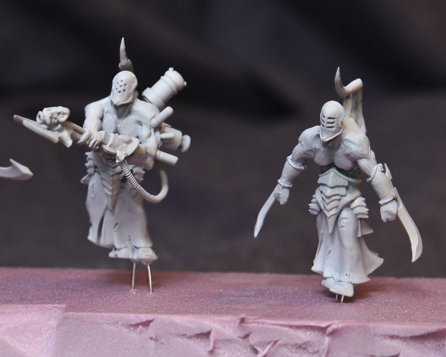 Modern Synthesist: Converted Dark Eldar Wracks complete (Flesh Friday)