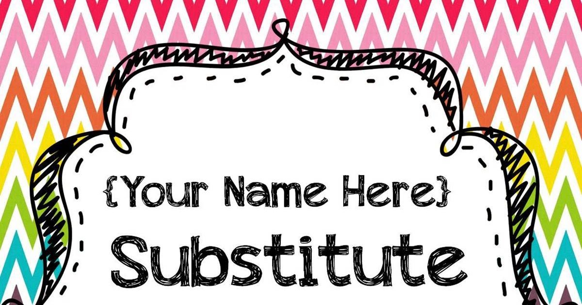 Sub Prep {Freebie} | Lesson Plans & Lattes