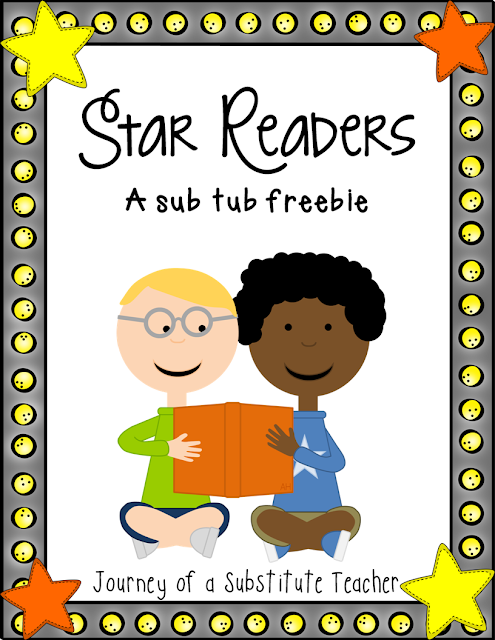 Substitute Preparedness #8: Reading and Subs - Journey of a Substitute ...