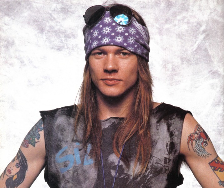 Kings of Rock n' Roll: Axl Rose.