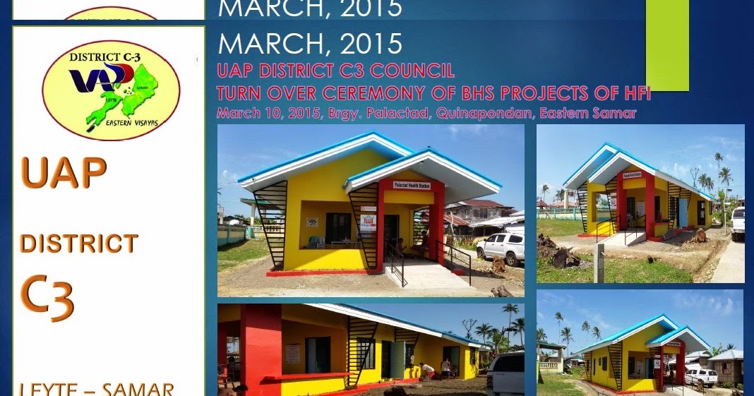 Barangay Health Centers by District C3 ~ United Architects of the ...