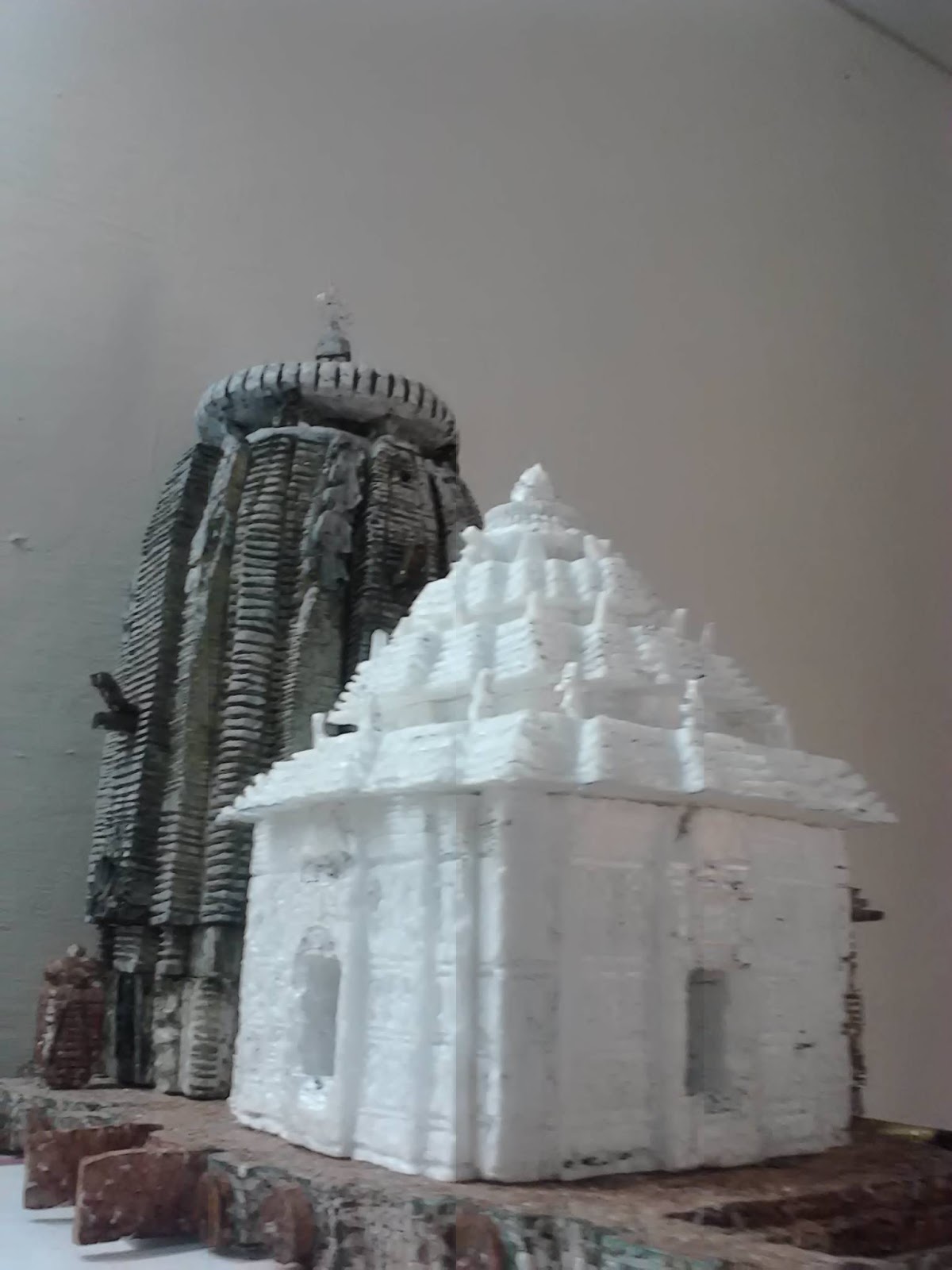 home made models: THERMOCOL SUN TEMPLE OF KONARK ODISHA INDIA