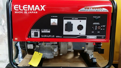 Cung cấp máy phát điện: Máy phát điện Elemax - Máy phát điện Elemax SH7600EXS