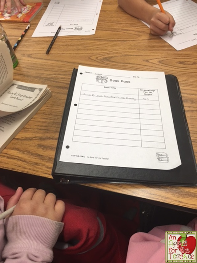 An Apple For The Teacher: Get Kids Hooked on Books With a Book Pass