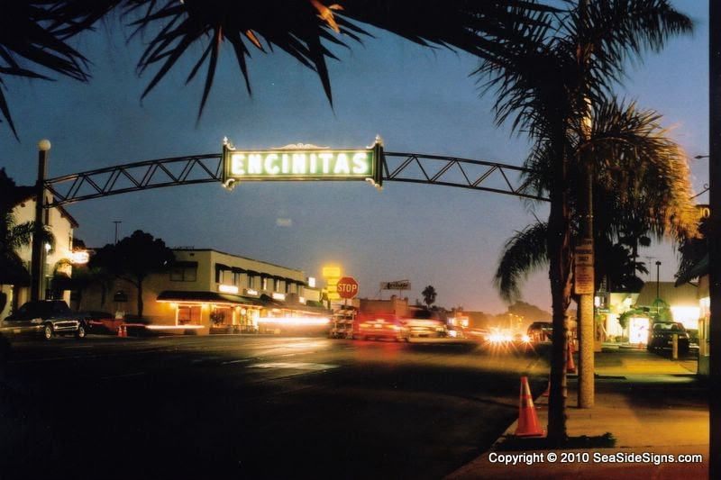 SeaSide Signs: Encinitas, CA - Gateway Sign