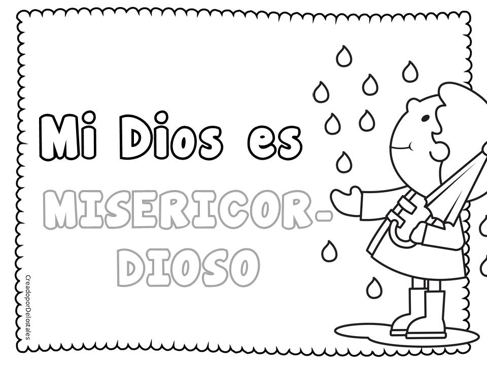 Mi Dios es.. - De los tales | Escuela dominical para niños, Clase ...