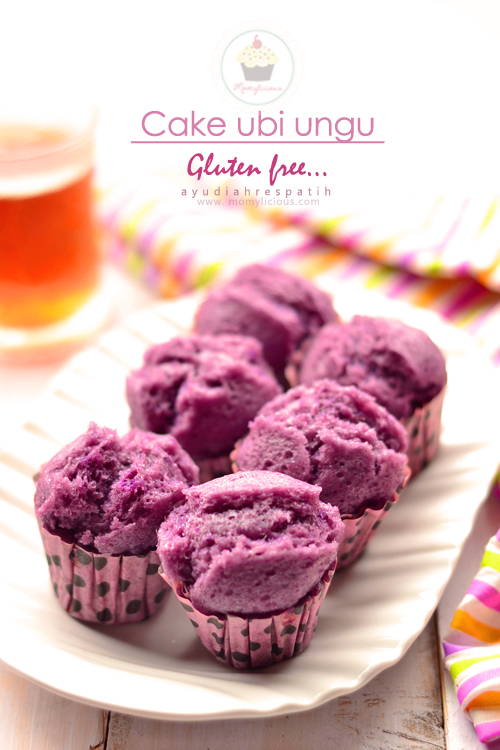 Cake Ubi Ungu Kukus [Gluten free] | Momylicious
