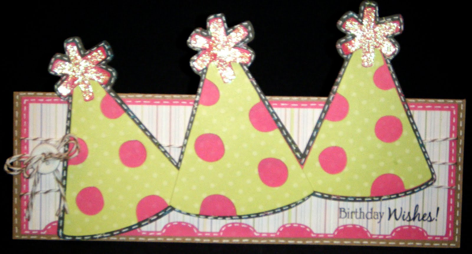 Cards by CG: Birthday Hats Card
