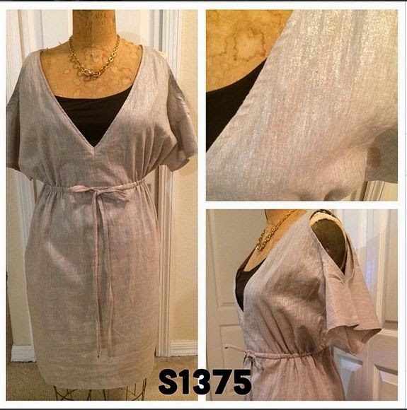 Its Melanie Darling: Simplicity 1375 - Linen Blend Pullover Dress with ...