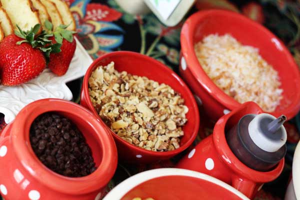 Love. Live. Celebrate.: Best Dessert Buffet Ever-Strawberry Shortcake Bar