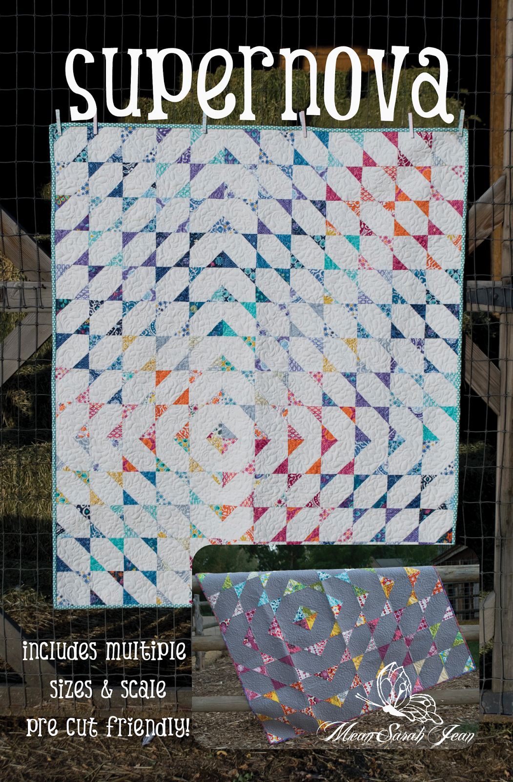 Hopeful Threads: Supernova Quilt Pattern GIVEAWAY! with 3 WINNERS!!!