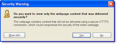 Gain Knowledge!!: How to handle https security warning in IE for ...
