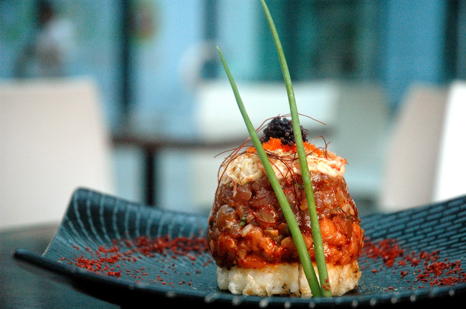 DUDE FOR FOOD: Art and Sushi at Yumi: Now Open at Century Mall