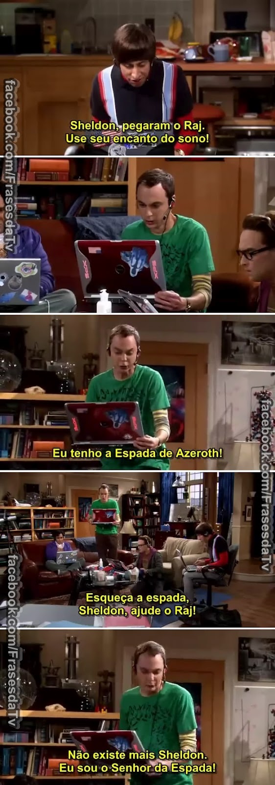 Frases de: Sheldon Cooper #1 ~ Frases da Tv.
