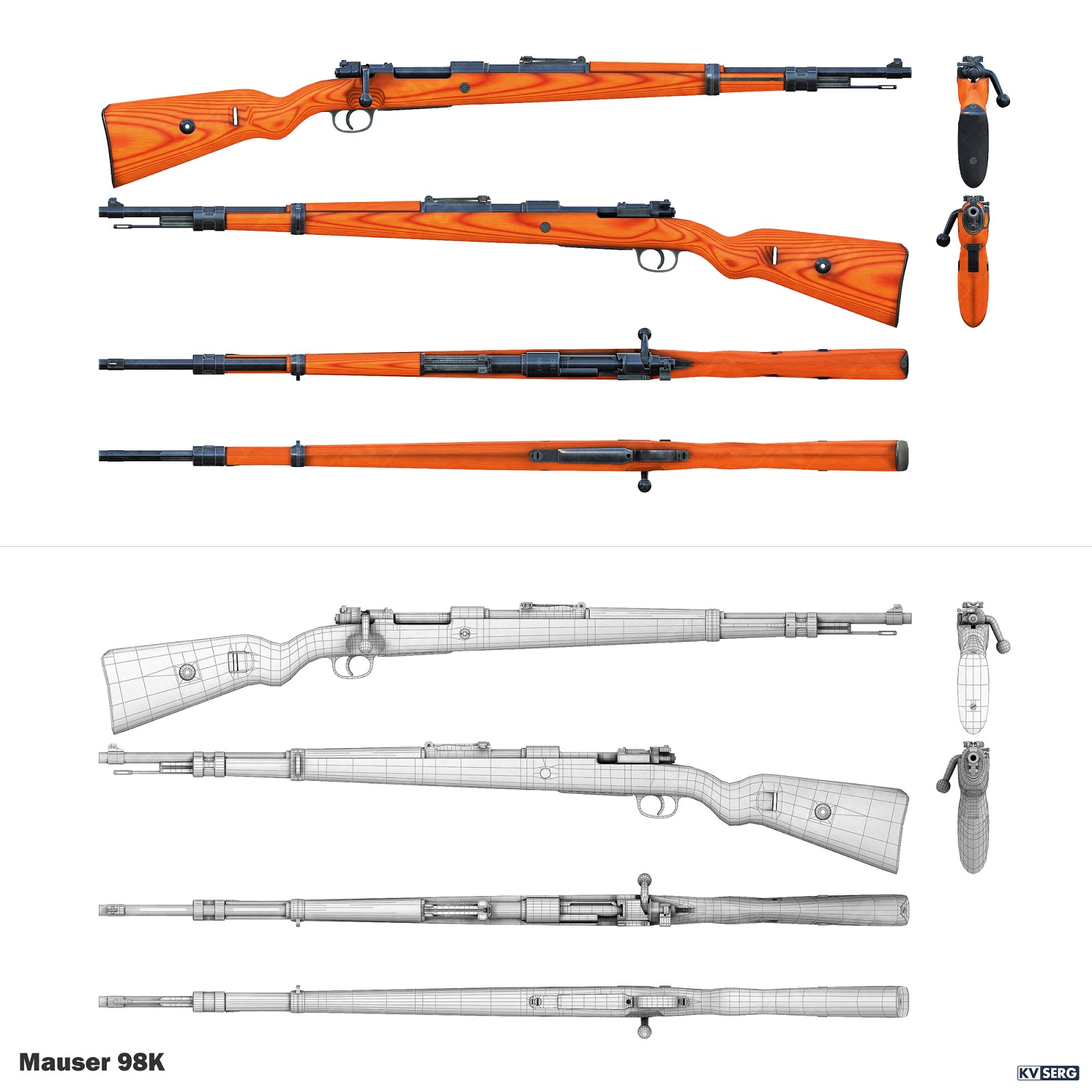 KVSERG ART: Mauser 98K