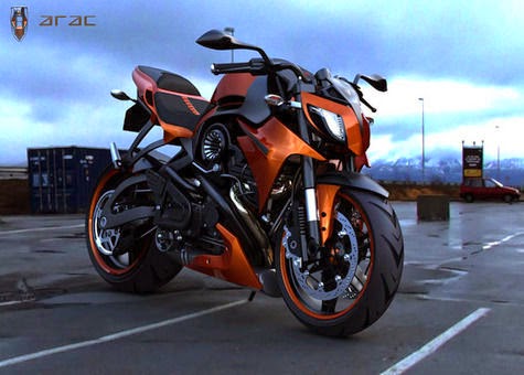 ARAC ZXS 2015: Motorcycle Monster look like a ferocious predator ...