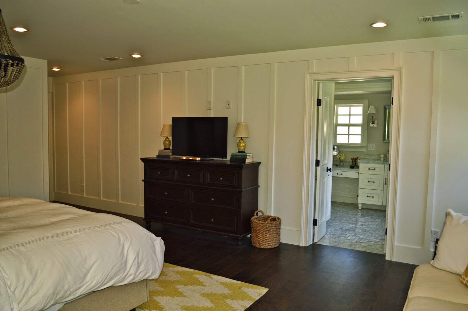 The Cape Cod Ranch Renovation: The Mustard Yellow Master Bedroom