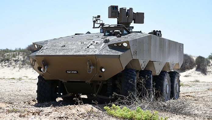 Israel Eitan Armor Personal Carrier uses commercial auto parts for ...