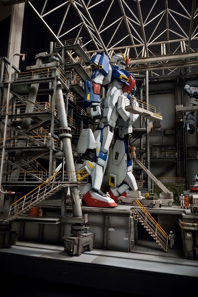 Custom Build: 1/60 Gundam Assemble Plant / Hangar Diorama - Gundam Kits ...