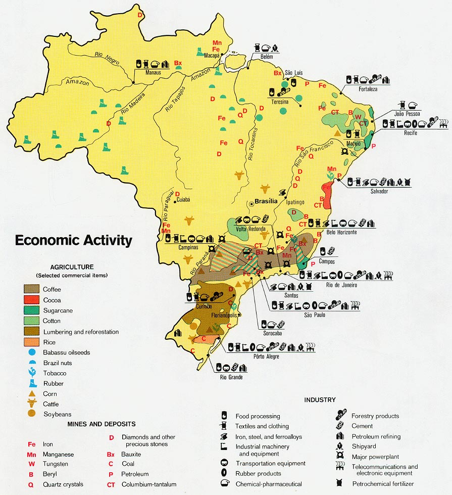 Mapas Geográficos do Brasil - Geografia Total™