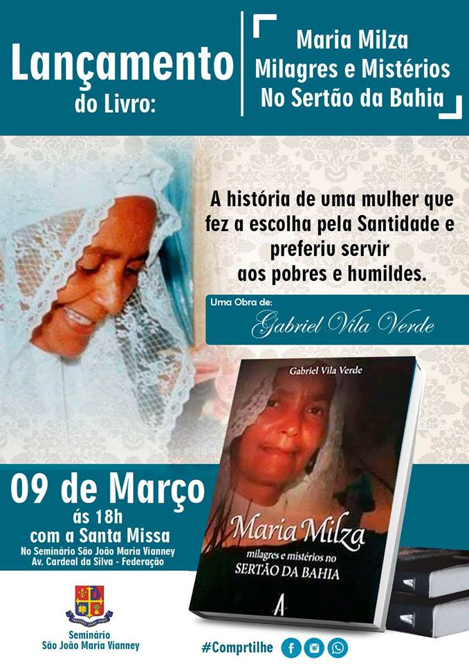 Serra Preta Notícias: Livro que conta história da religiosa Maria Milza ...