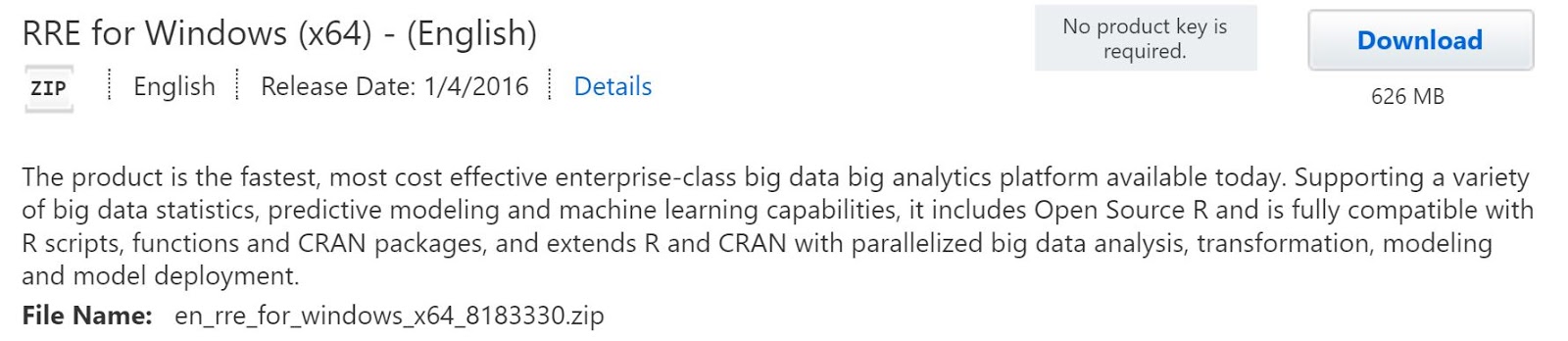 iladan: Installing Microsoft R Server (Revolution R) on Windows