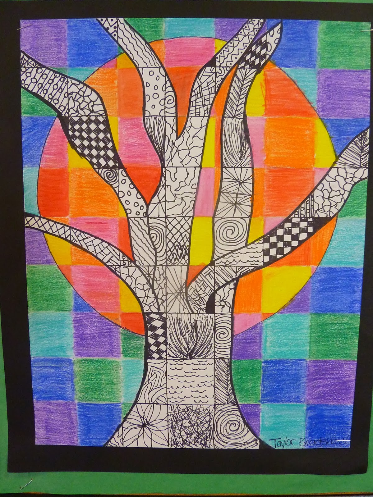 P. C. K. Art Room : Zentangle Trees