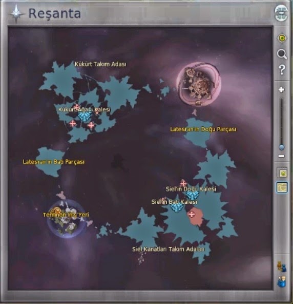 AİON TURKEY: Elyos Haritaları -ABİS- (Elyosses Maps)