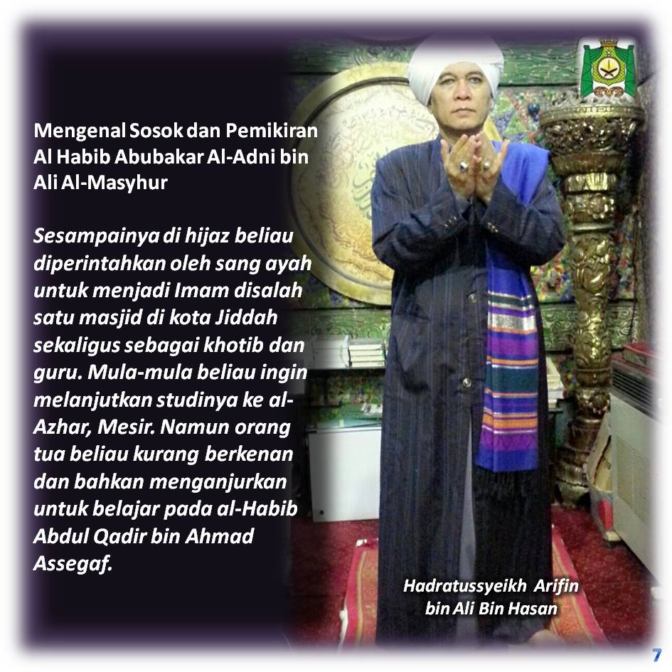 Mengenal Sosok Al-Habib Abubakar Al-Adni bin Ali Al-Masyhur - Majelis ...