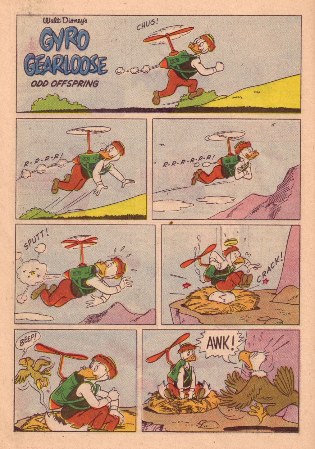 Duck Comics Revue: Bonus! Gyro One-Pagers!