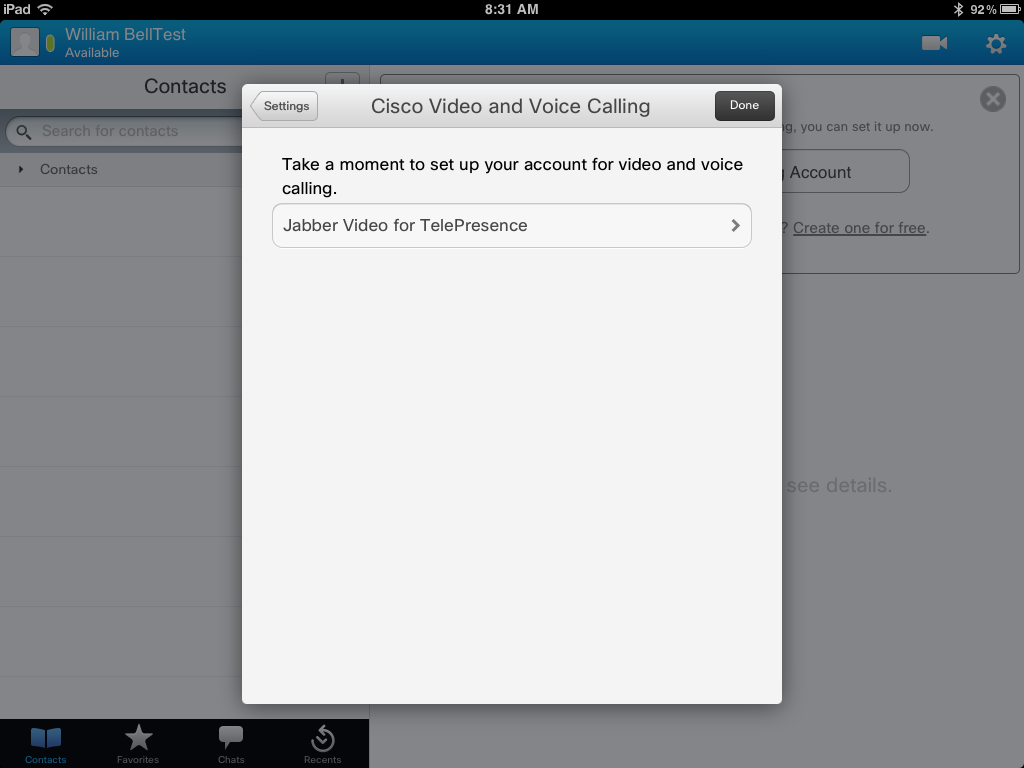 Unified Communications Guerrilla: Cisco Jabber for iPad Pt 2 Individual ...